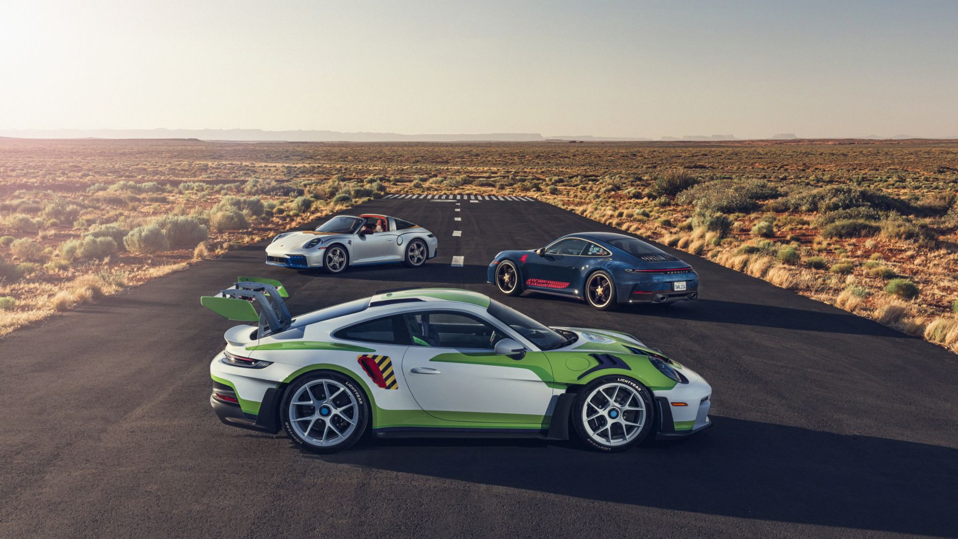 Tre 911 per Toy Story 5: Porsche mette all'asta le one-off Sonderwunsch ...